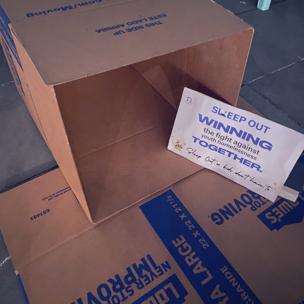 My 4 Takeaways from Sleeping Out | 1Huddle